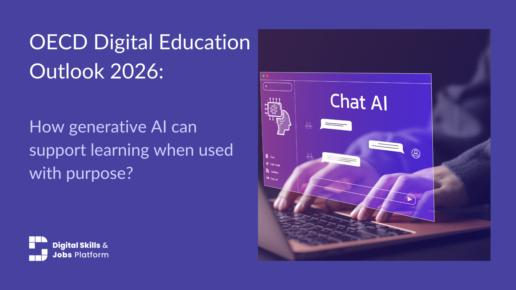 OECD Digital Education Outlook 2026: how generative AI can support ...